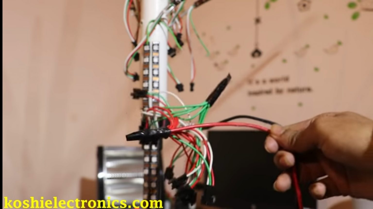 How to make pixel led cracker tree - Electronicsravi.com