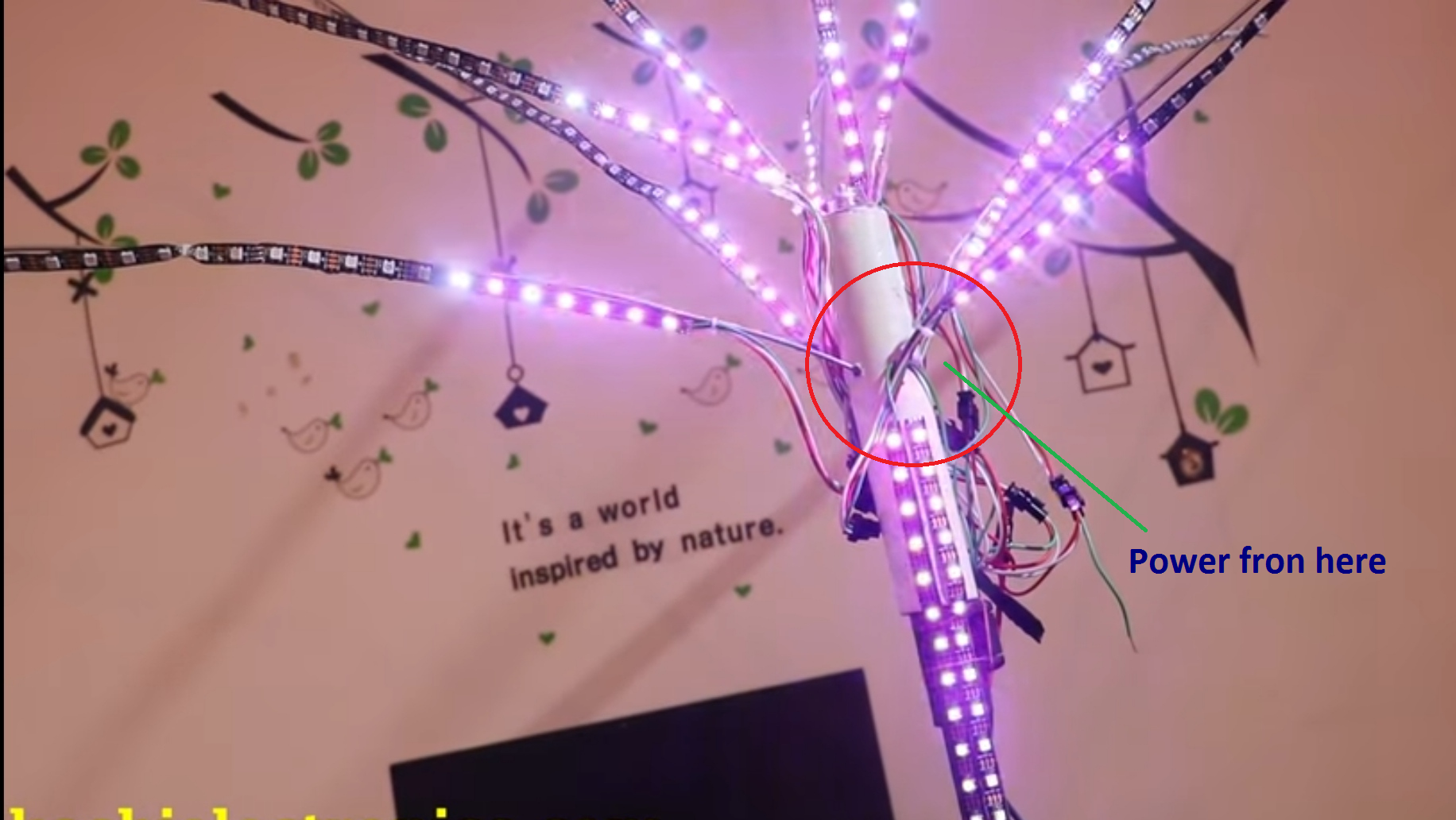 How to make pixel led cracker tree - Electronicsravi.com