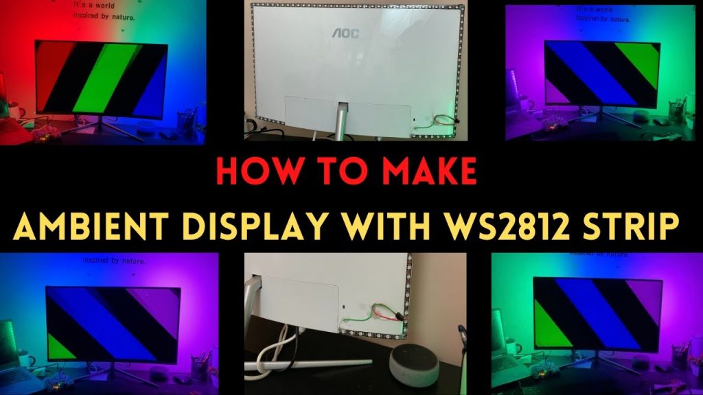 DIY Ambilight for Desktop - Electronicsravi.com